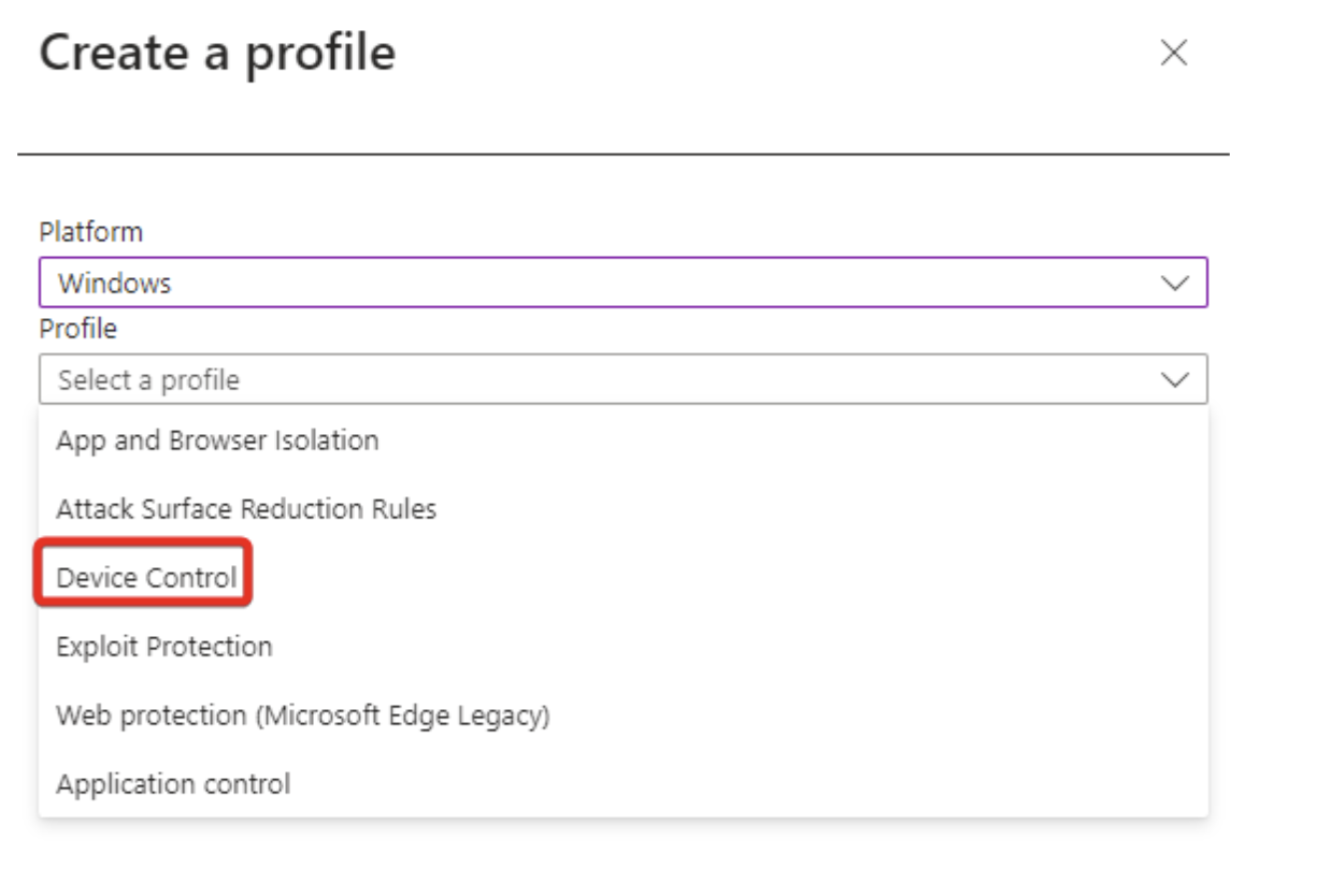 How to use Microsoft Intune to Block USB Drives