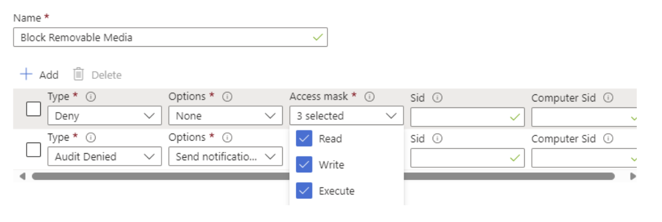 How to use Microsoft Intune to Block USB Drives