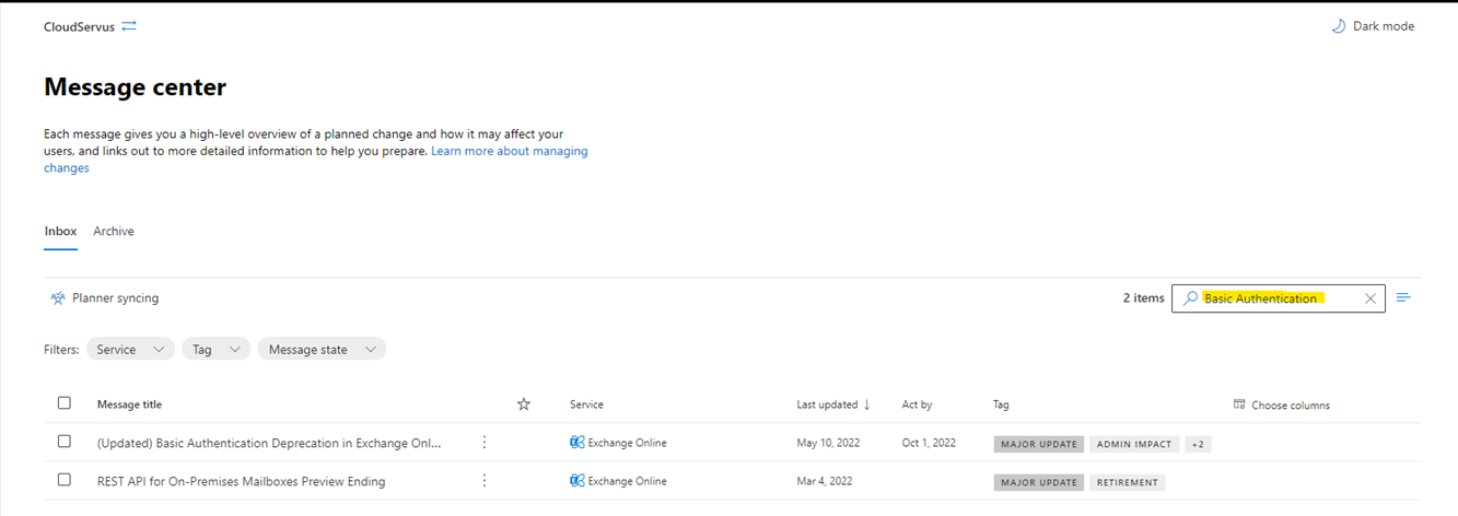 Microsoft Deprecating Basic Authentication in Exchange Online SOON ...