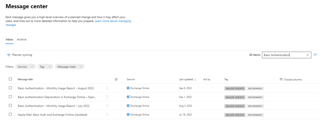 Microsoft Deprecating Basic Authentication in Exchange Online SOON ...